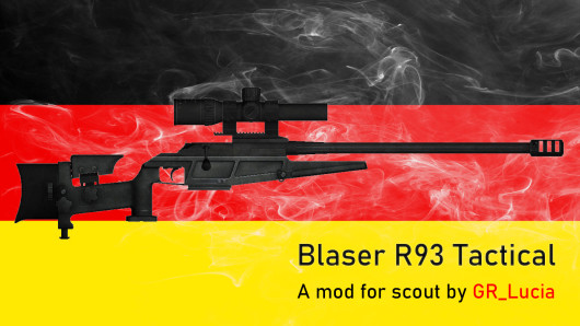 Blaser R93 Tactical Sniper Rifle Mod for Counter-Strike 1.6 | CS1.6 Mods