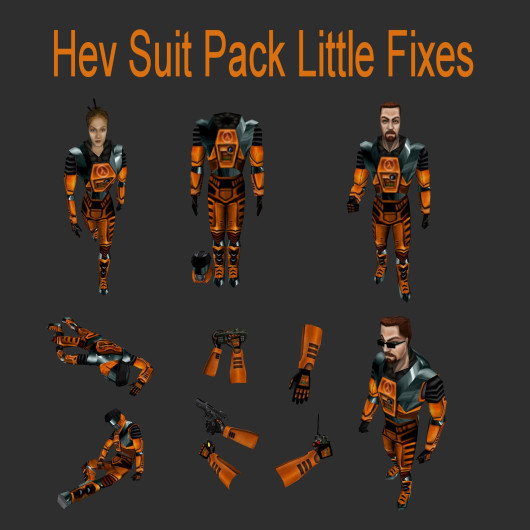 Hev Suit Pack Little Fixes Mod for Half-Life | HL Mods