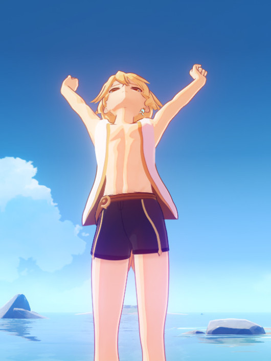 Summer Aether Mod for Genshin Impact | GI Mods