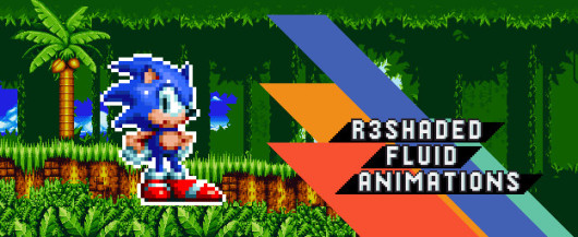 Fluid R3Shaded Sonic Animations! Mod for Sonic 3 A.I.R. | S3AIR Mods