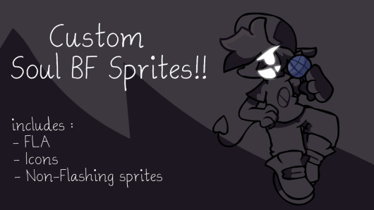 katie's Soul Boyfriend sprites Mod for Friday Night Funkin' | FNF Mods