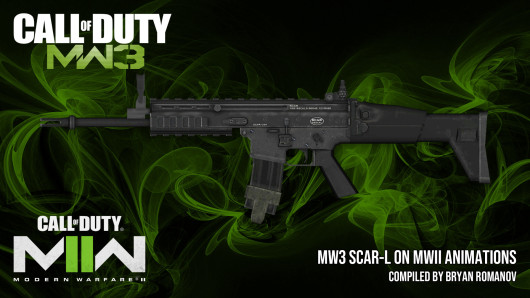 MW3 SCAR-L on MWII Animations Mod for Counter-Strike 1.6 | CS1.6 Mods