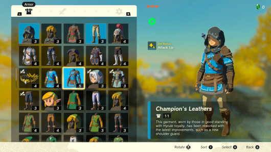 Champion's & Heroes Set Bonus Mod for The Legend of Zelda: Tears of the ...