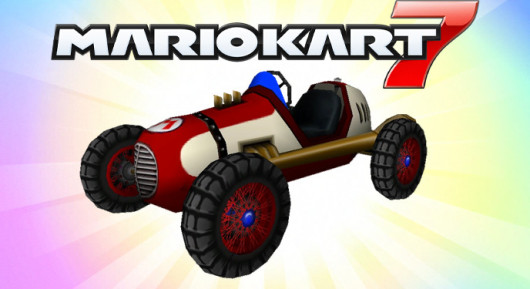 Classic Dragster over Bumble V Mod for Mario Kart 7 | MK7 Mods