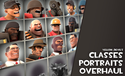 Yellow_Devil's Classes Portraits Overhaul Mod for Team Fortress 2 | TF2 ...