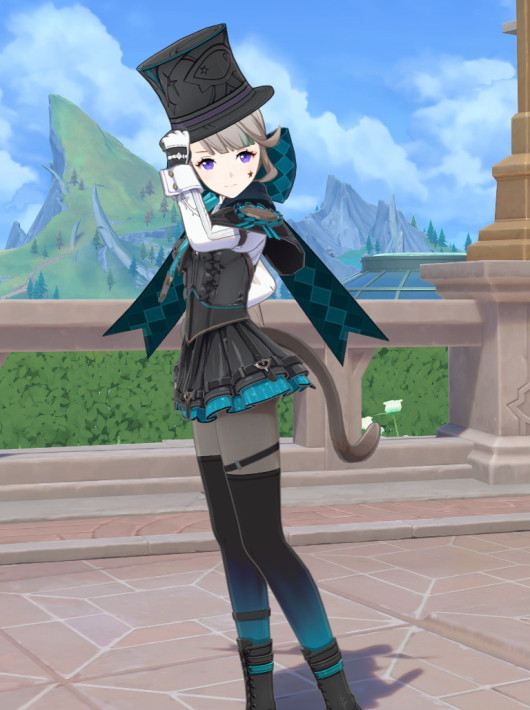 Lynette Alternate Outfit Mod for Genshin Impact | GI Mods