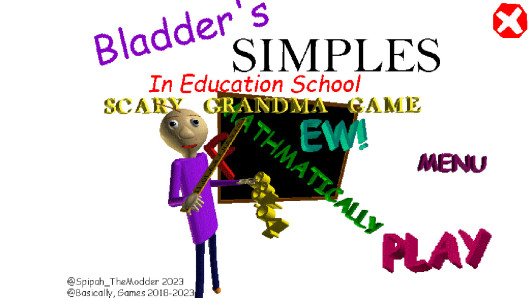 Bladder's Simples In Education School Mod for Baldi's Basics | Baldi Mods