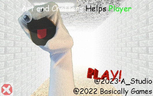 Art and Crafters Helps Player Mod for Baldi's Basics | Baldi Mods