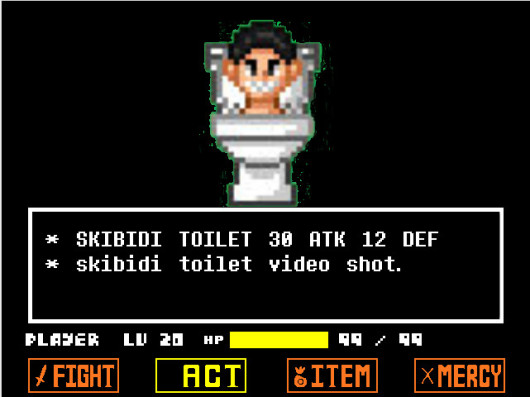 unitale: skibidi toilet fight Mod for Create Your Frisk (Unitale ...