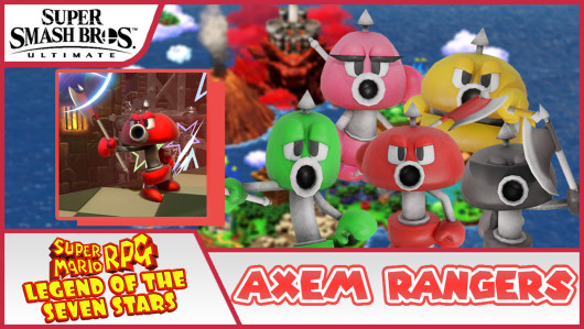 Axem Rangers (Super Mario RPG) Mod for Super Smash Bros. Ultimate ...