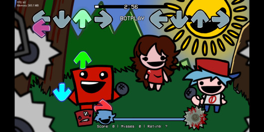 Vs Meat Boy OneShot Mod for Friday Night Funkin' | FNF Mods