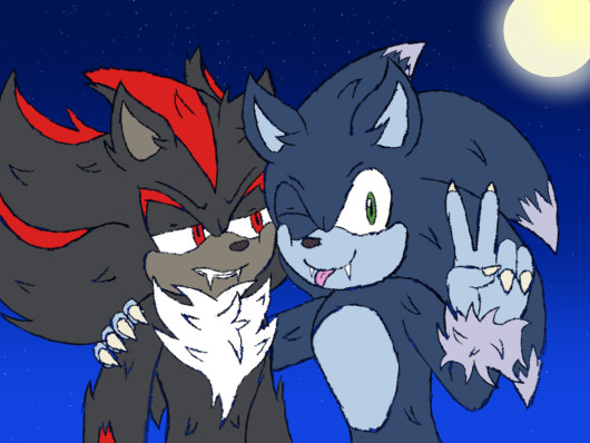 Werehog Sonic and Werehog Shadow Photo Mod for Shadow The Hedgehog ...
