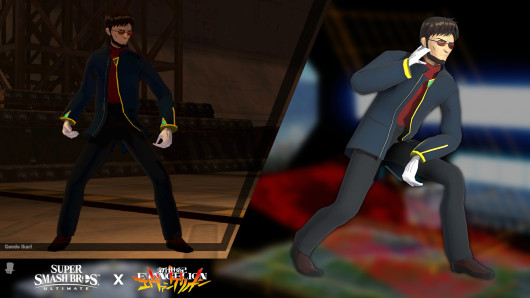 Gendo Ikari (Evangelion: Jo) Mod for Super Smash Bros. Ultimate | SSBU Mods