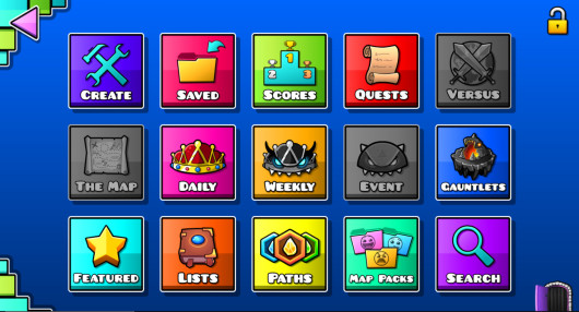 Coloured Buttons Mod for Geometry Dash | GD Mods