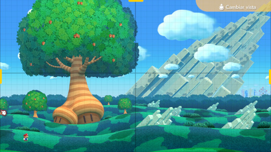 Acorn Plain: Background "Complete" Mod for Super Mario Maker 2 | SMM2 Mods