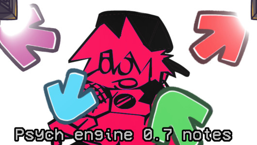 O.7 Notes Psychengine Mod for Friday Night Funkin' | FNF Mods