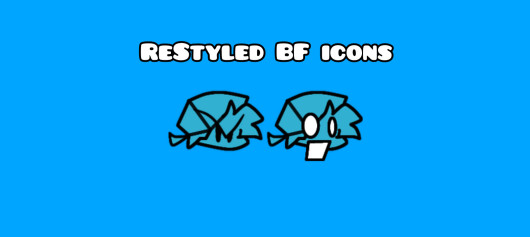 Restyled BF Icons Mod for Friday Night Funkin' | FNF Mods