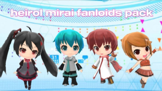 Fanloid pack!! Mod for Hatsune Miku: Project Mirai DX | HMPM DX Mods
