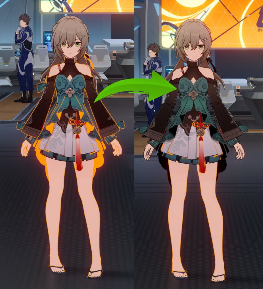 Flip Flop Qingque Fix Mod for Honkai Star Rail | HSR Mods