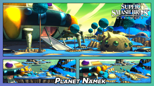 Planet Namek (Dragon Ball) Mod for Super Smash Bros. Ultimate | SSBU Mods