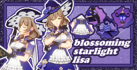 blossoming starlight lisa Mod for Genshin Impact | GI Mods