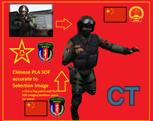 Chinese PLA SOF accuracy selection image (CSO1) Mod for Counter-Strike ...