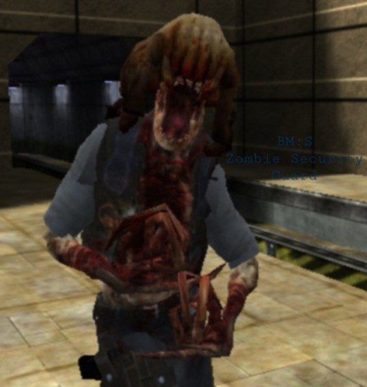 Zombie Security Guard BM:S Mod for Half-Life: Opposing Force | HL:OF Mods