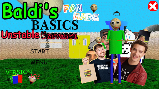 Baldi's Basics Unstable Universe Mod for Baldi's Basics | Baldi Mods