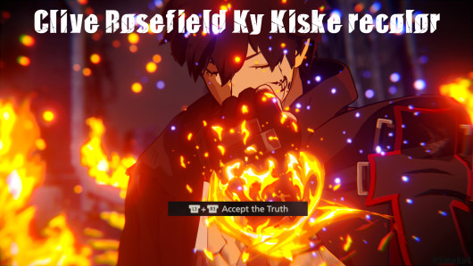 Clive Rosfield Ky Kiske recolor Mod for GUILTY GEAR -STRIVE- | GGST Mods