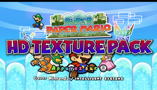 Super Paper Mario - HD Textures Mod for Super Paper Mario | SPM Mods