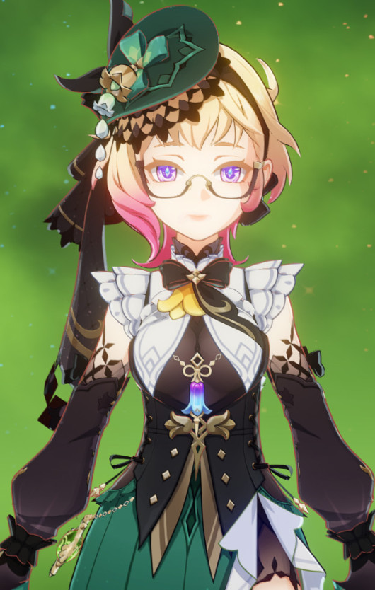 Emilie Eyelash and Eye change Mod for Genshin Impact | GI Mods