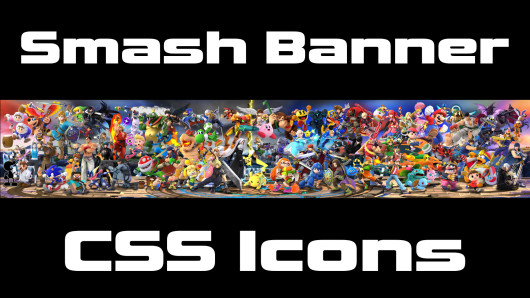 Smash Banner CSS Icons Mod for Super Smash Bros. Ultimate | SSBU Mods
