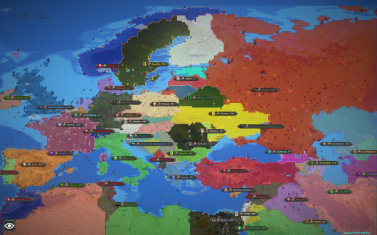 Map of Europe 30x18 Mod for WorldBox | WorldBox Mods