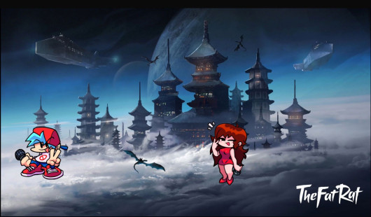 FNF: The Fat Rat Fly Away GF Cover Mod for Friday Night Funkin' | FNF Mods