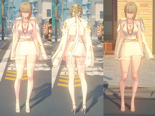 Evelyn - Short Formal Dress NSFW Mod for Zenless Zone Zero | ZZZ Mods