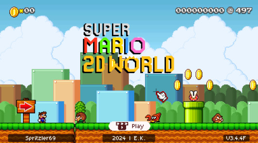 Super Mario 2D World Deluxe For SMM:WE! Mod for Super Mario Maker World ...