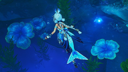 Summer Shark Mualani Mod for Genshin Impact | GI Mods