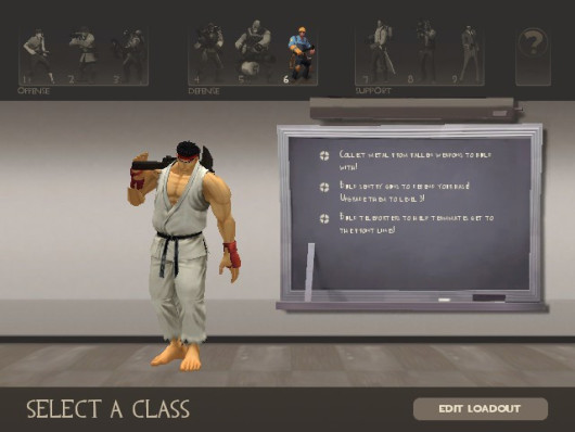 Ryu Mod for Team Fortress 2 | TF2 Mods