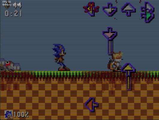 Sonic2.EXE One Shot Mod Mod for Friday Night Funkin' | FNF Mods