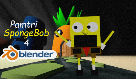 Pamtri Spongebob 4 Blender Mod for Blender Engine | Blender Mods
