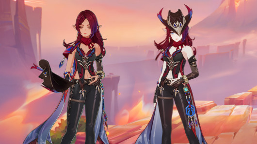 chasca with pants + other edits Mod for Genshin Impact | GI Mods