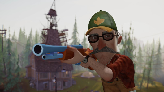 Toy Rifle over Taxidermist Gun Mod for Hello Neighbor 2 | HN2 Mods
