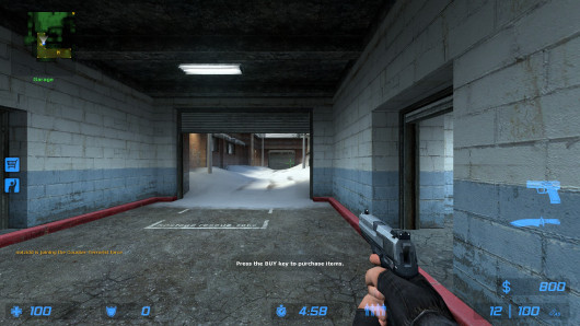 Fixed Simple Blue HUD for the 64-bit update Mod for Counter-Strike ...