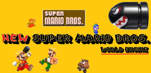 New Super Mario Bros. World Engine (SMB1) Mod for Super Mario Maker ...