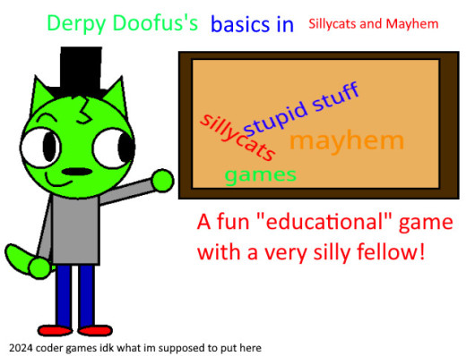 Derpy Doofus's Basics In Sillycats and Mayhem Mod for Baldi's Basics ...