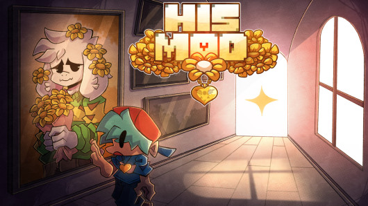 His Mod V4 (Vs Asriel) Mod for Friday Night Funkin' | FNF Mods