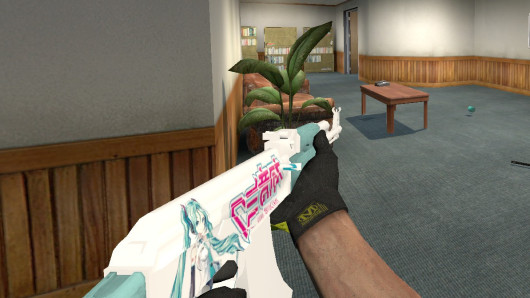 Hatsune Miku AK-47 Mod for Counter-Strike: Source | CS:S Mods