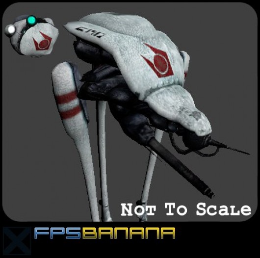 Elite-Style Strider & Scanner [Half-Life 2] [Mods]