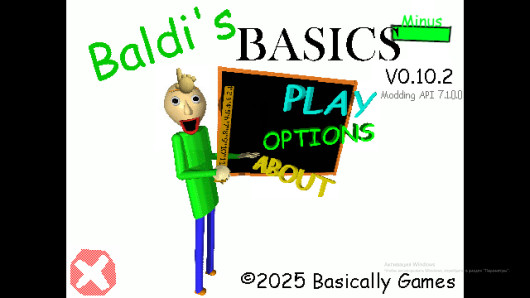 Baldi's Basics Minus Mod for Baldi's Basics | Baldi Mods