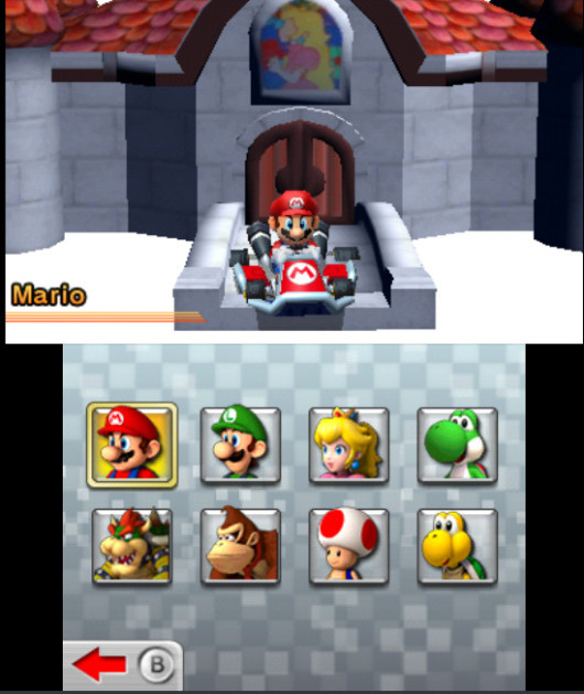 sm64 castle garage Mod for Mario Kart 7 | MK7 Mods